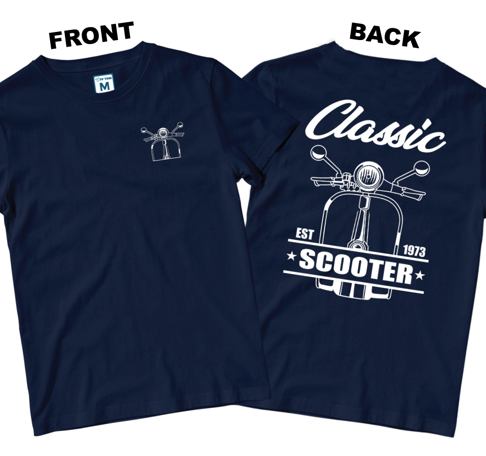 Cotton Shirt: EST 1973 (Front and Back) – Off Time Apparel
