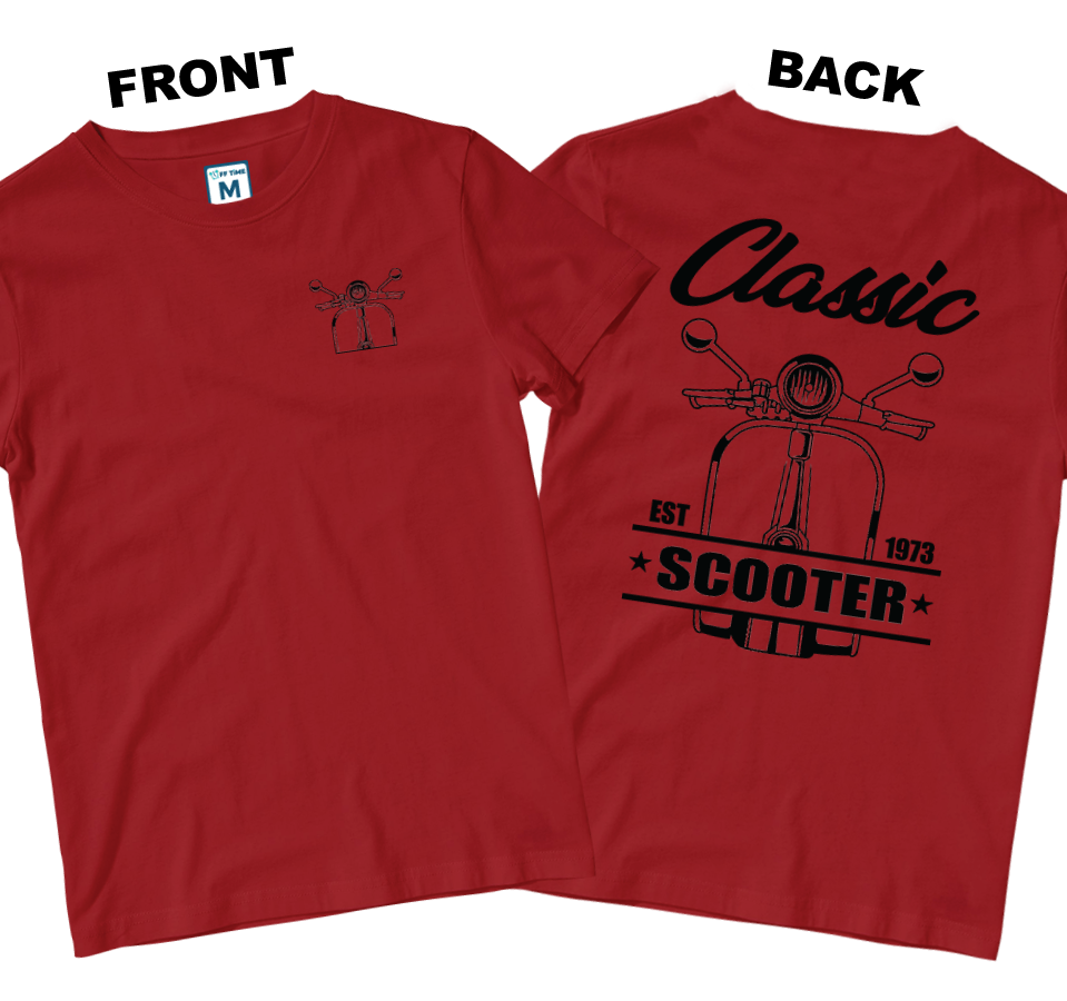 Cotton Shirt: EST 1973 (Front and Back) – Off Time Apparel