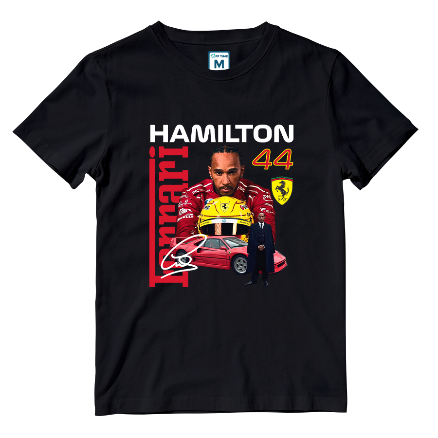 Cotton Shirt: Lewis Hamilton – Off Time Apparel