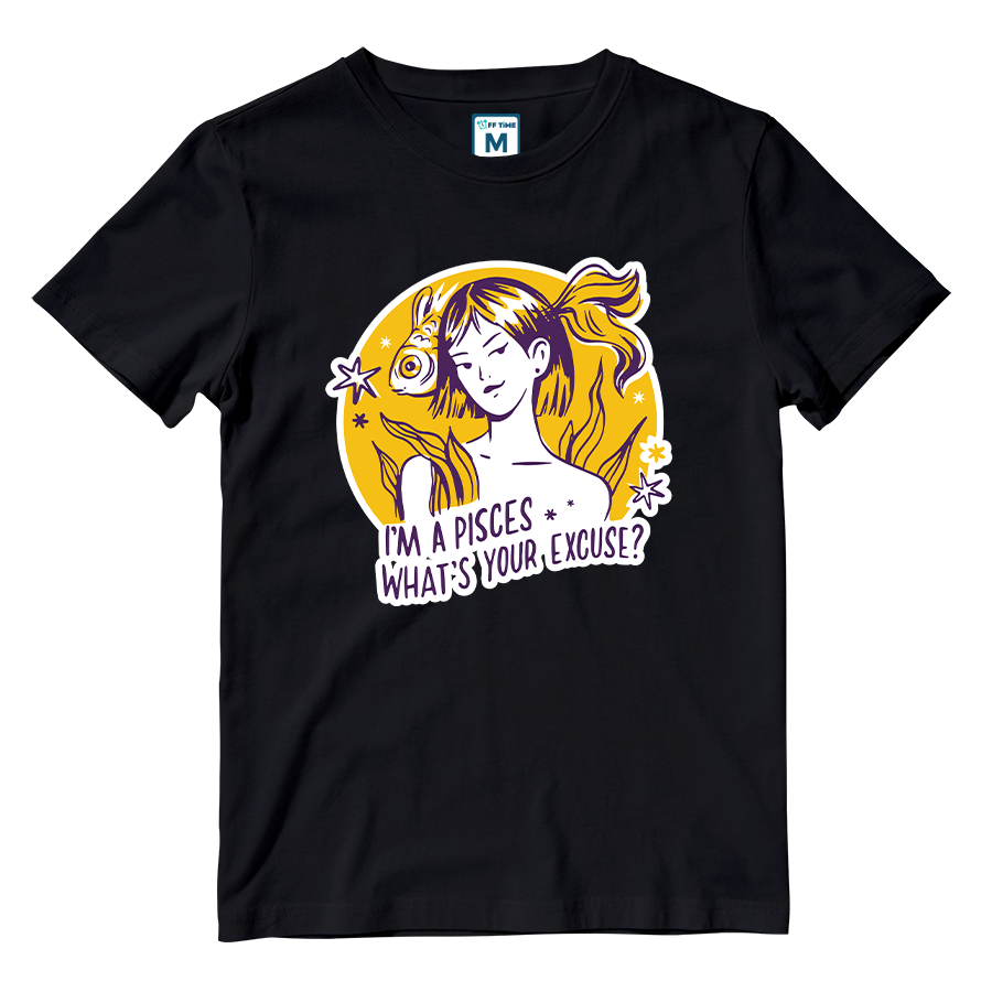 Cotton Shirt: I'm A Pisces – Off Time Apparel