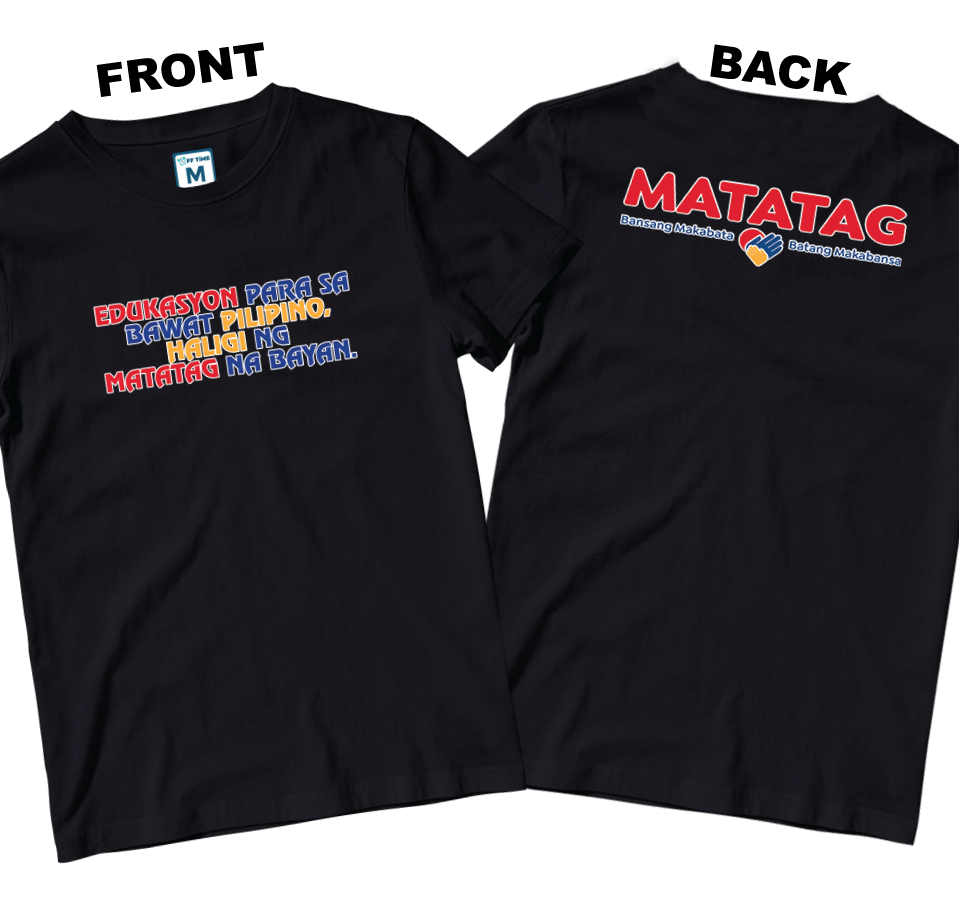 Cotton Shirt: Slogan 2 (Front and Back) – Off Time Apparel