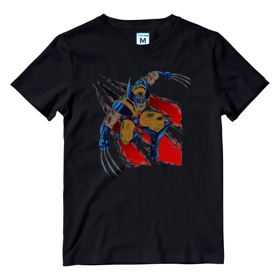 Cotton Shirt: Wolverine Attack Mode – Off Time Apparel