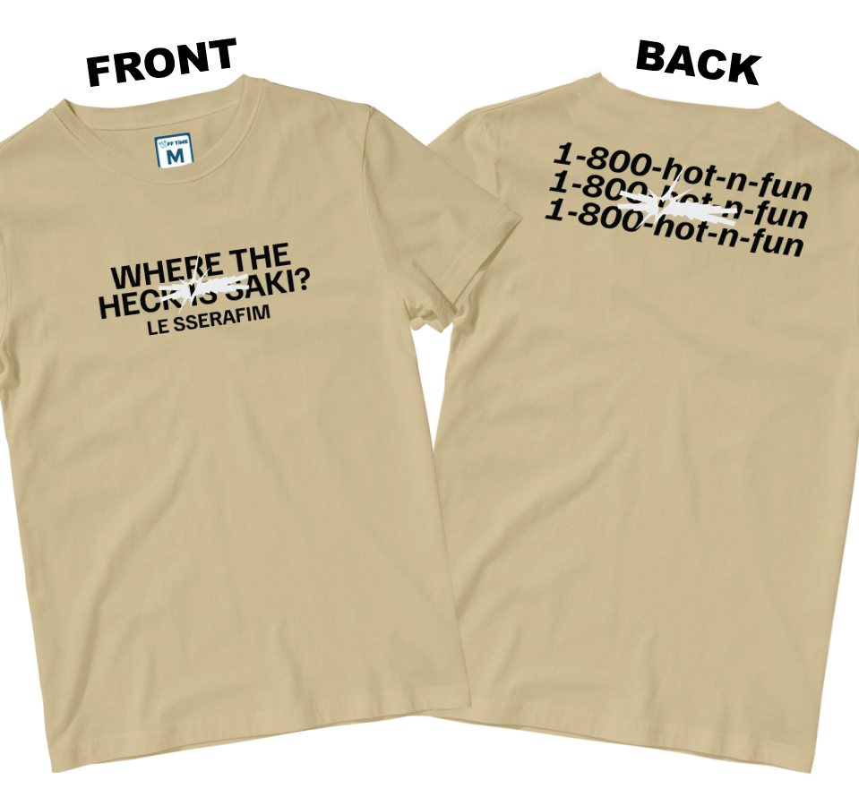 Cotton Shirt: Hot n Fun (Front and Back) – Off Time Apparel